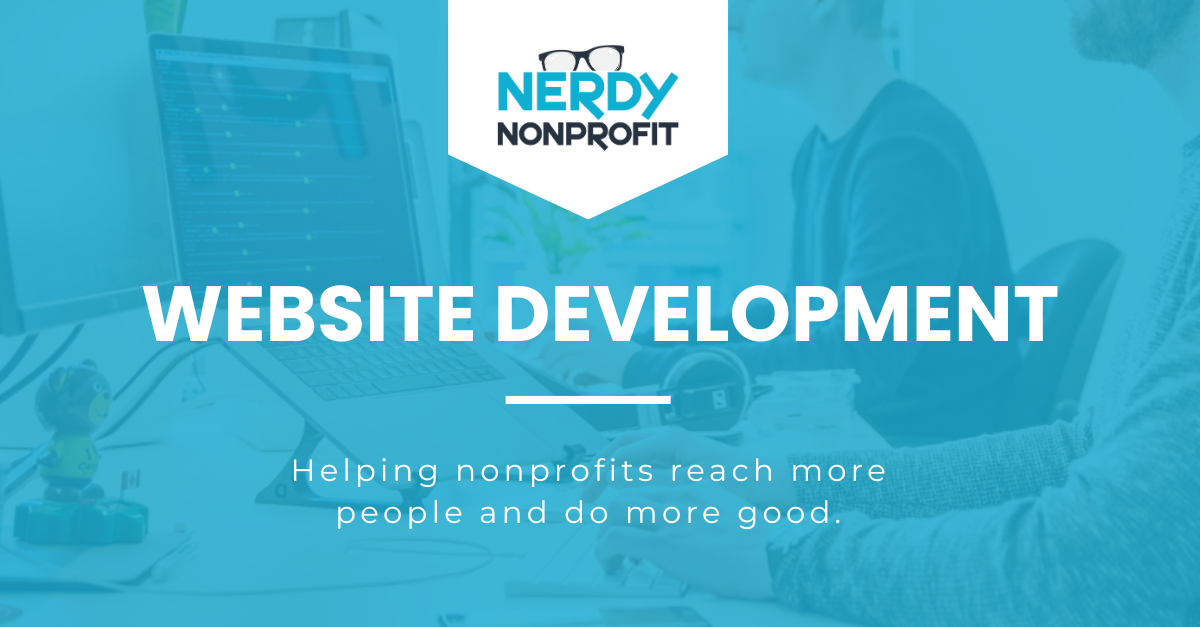 Website Design & Development - Nerdy Nonprofit